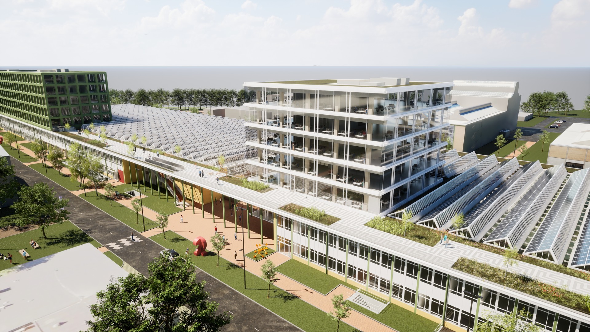 Philips gebouw TX op Strijp-T - Volantis